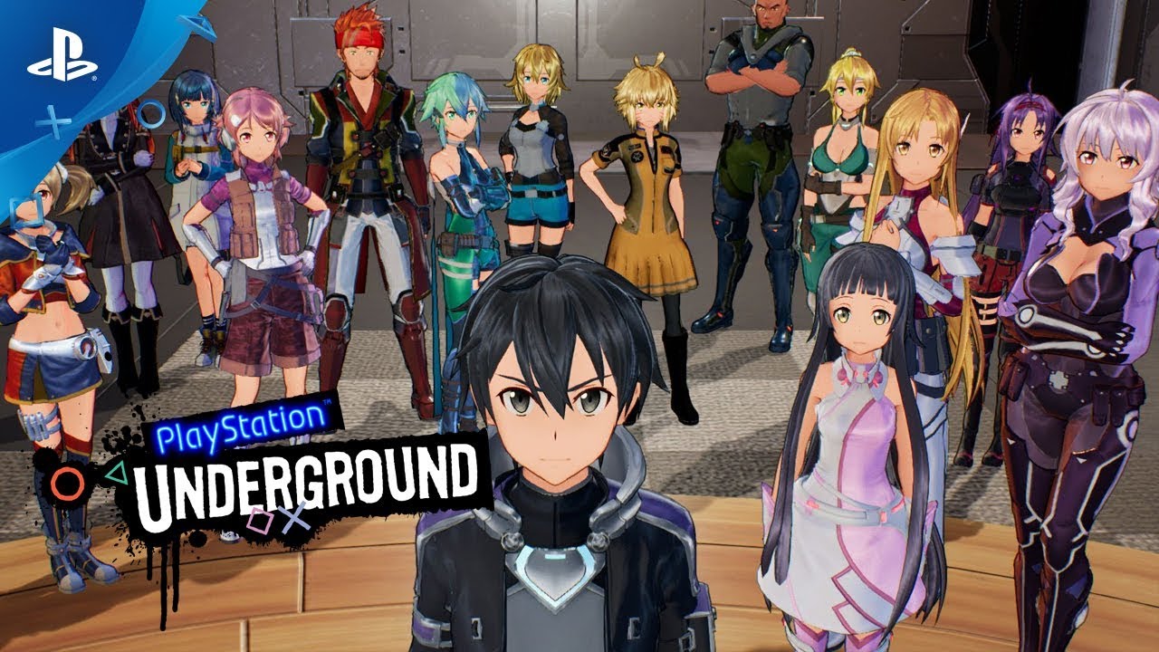 Sword Art Online: Fatal Bullet - PS4 Gameplay | PlayStation Underground ...