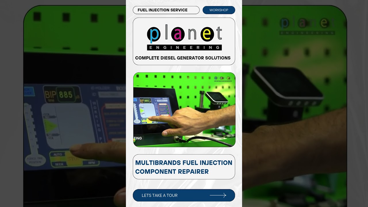Fuel Injection Pump Repair | Planet Engineering, Qatar.