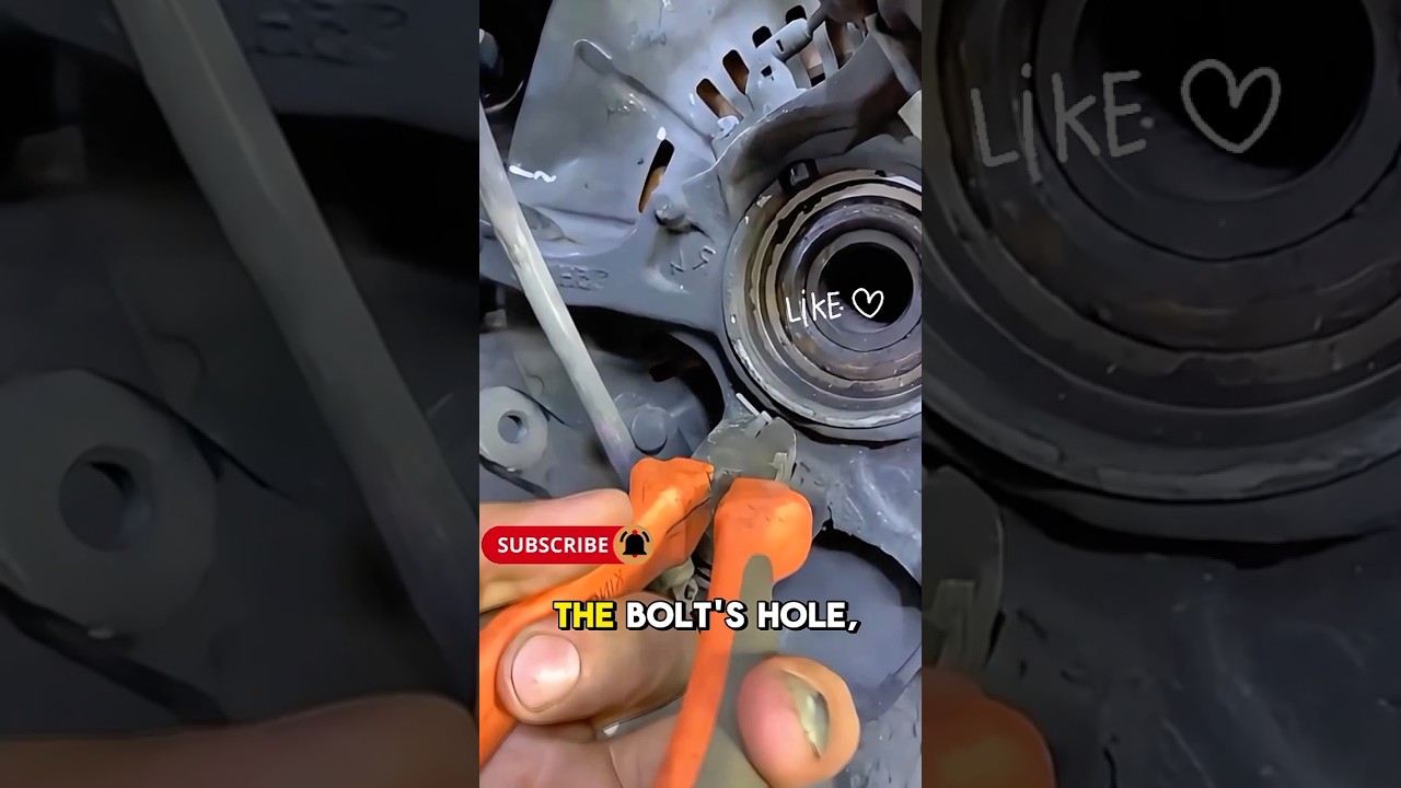 Cotter pin Small item with big function.