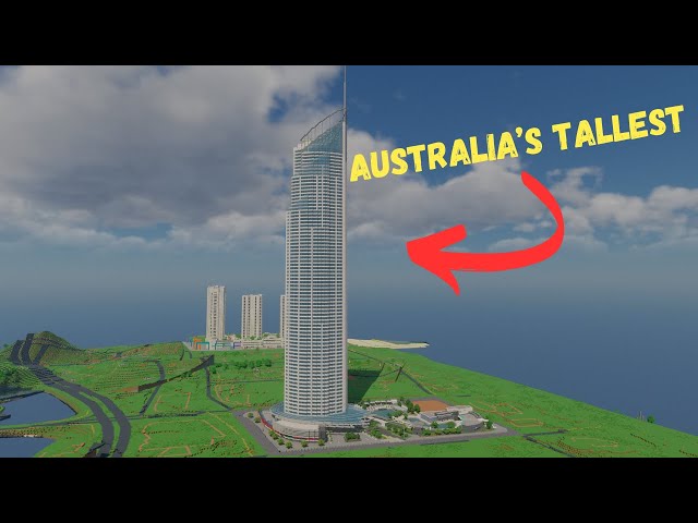 Australia's Tallest Skyscraper - Q1 (1:1) 🇦🇺 Minecraft Map