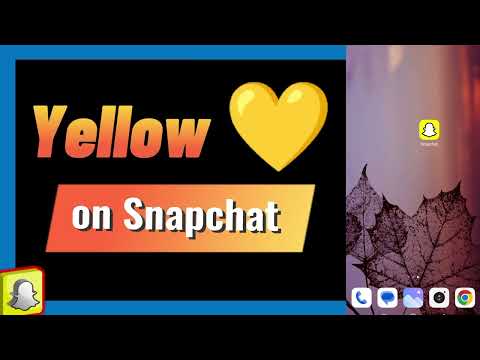Yellow Heart 💛 on Snapchat (2024)