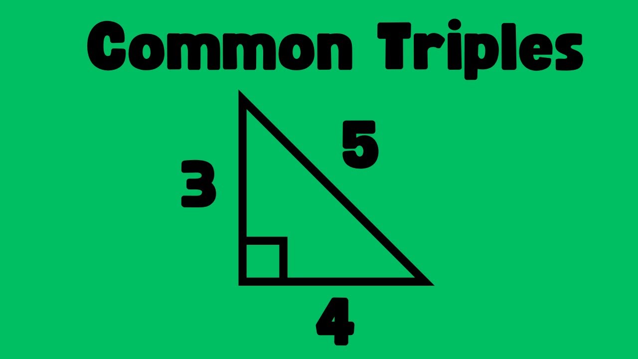 Pythagorean Triples-Geometry Help-MooMooMath