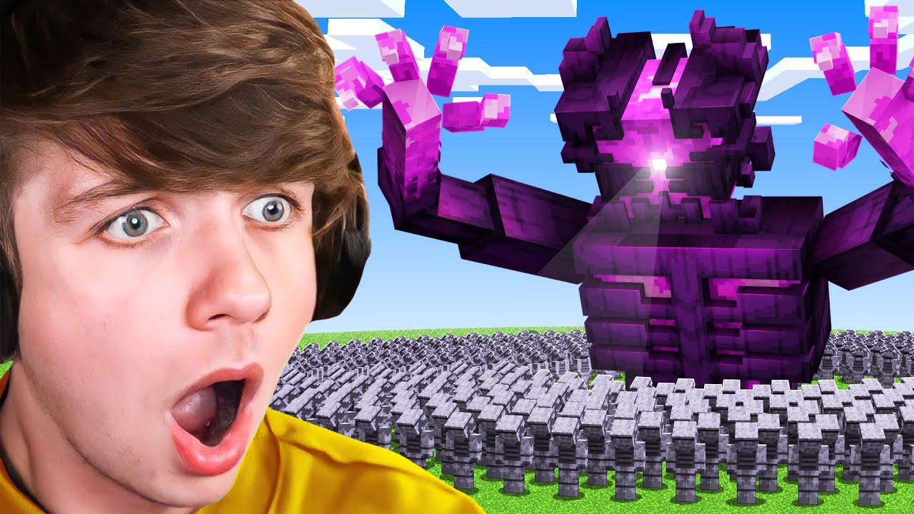 1000 Soldiers Vs Titan Enderman!