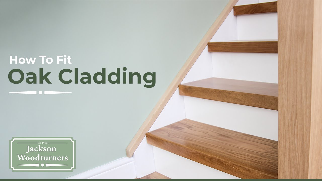How To Fit Oak Cladding To Stairs