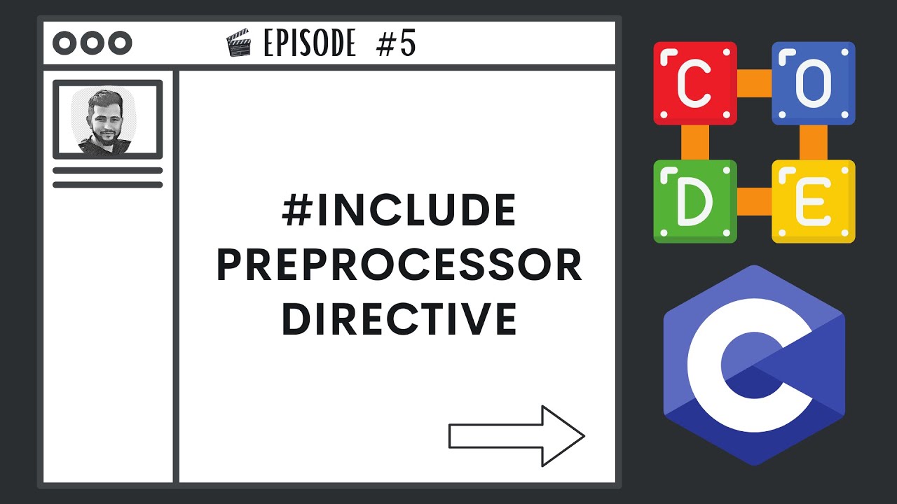 Include Preprocessor Directive | Ep. 5 | C Programming Language