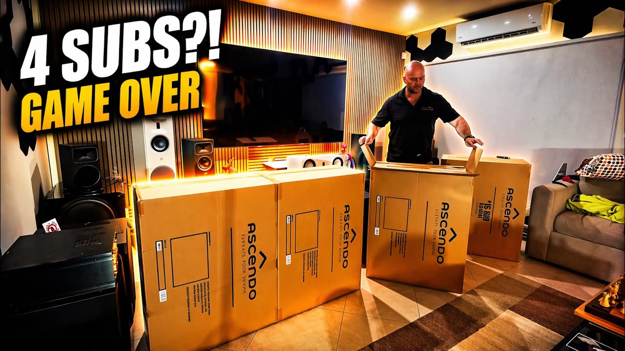 “The ULTIMATE Bass Upgrade – 4x 15” Ascendo Subs”