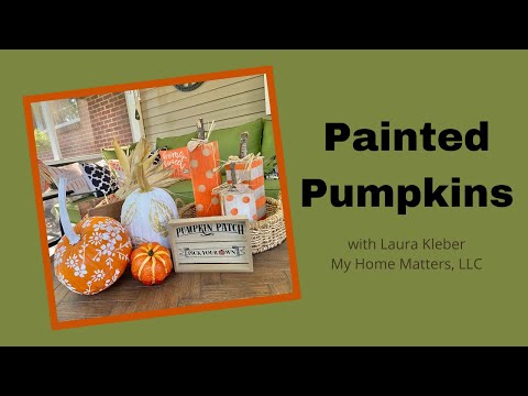 Painted Pumpkins