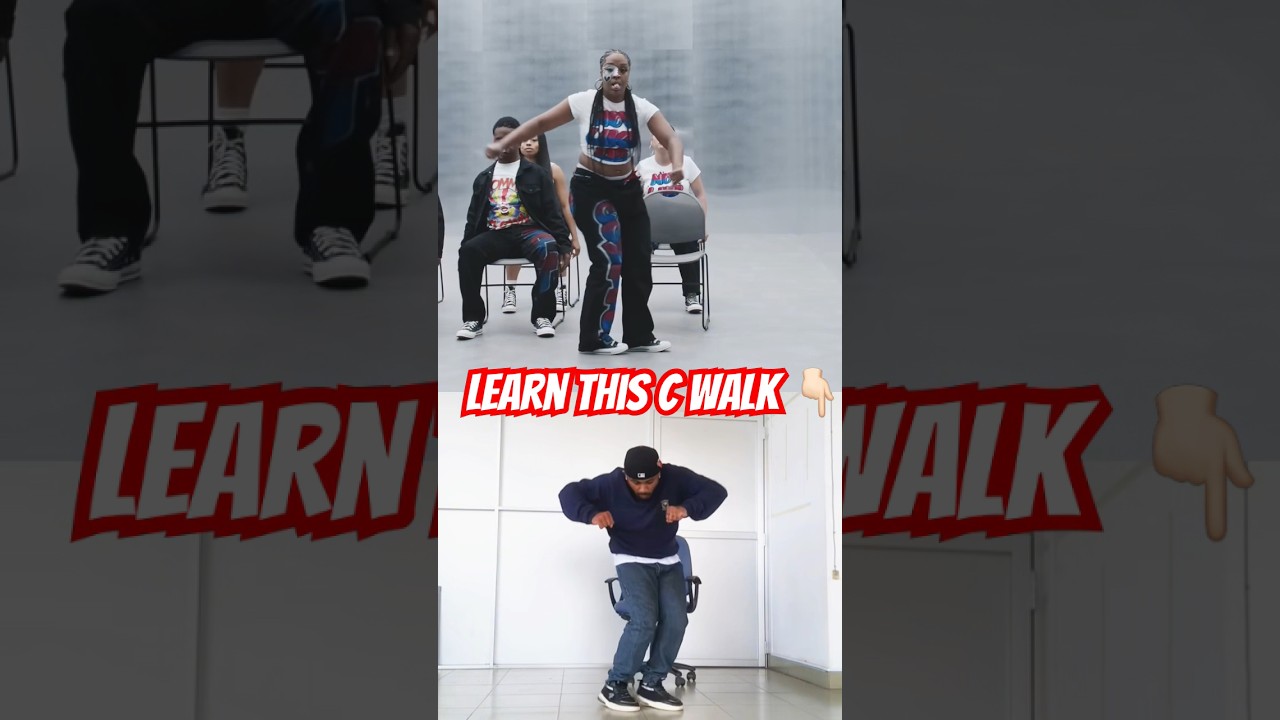 official C walk Tutorial in Not like us 🔥 #notlikeus #cwalk #tutorial #westcoast #hiphop #shorts