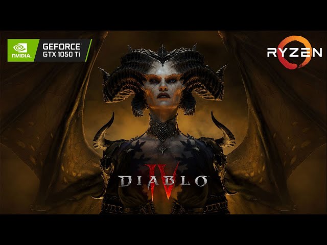 Best Diablo 4 graphics settings for 1050Ti