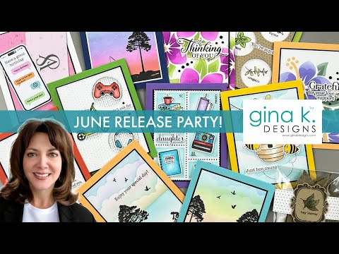 Gina K. Designs June 2025 Release Party!