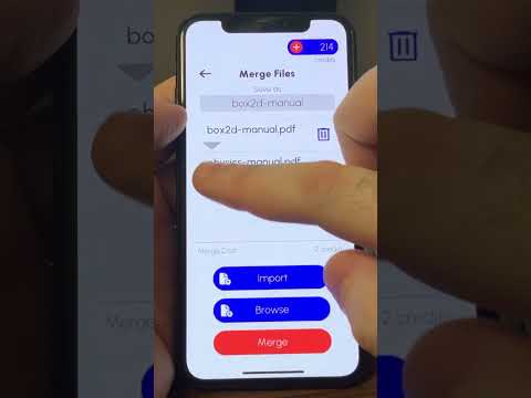 Merge Files using PDF Translate Pro