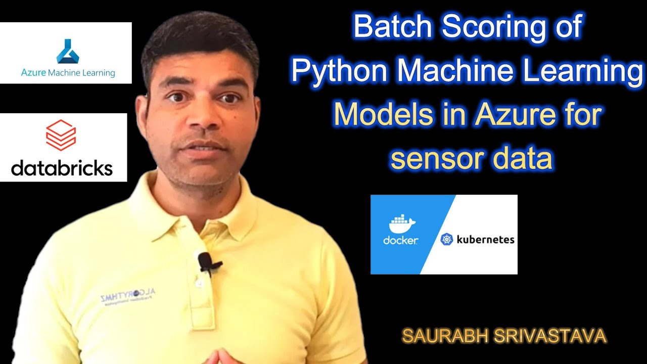 Batch Scoring of Python Machine Learning Models in Azure for sensor Data