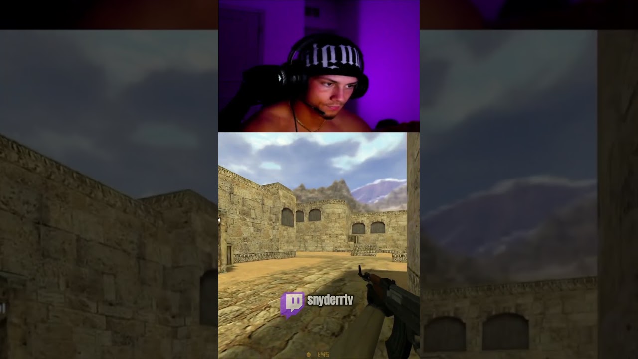 CS2 PLAYER TRIES CS 1.6 FOR THE FIRST TIME #cs2 #counterstrike #csgo #gaming #csgoclips #twitch