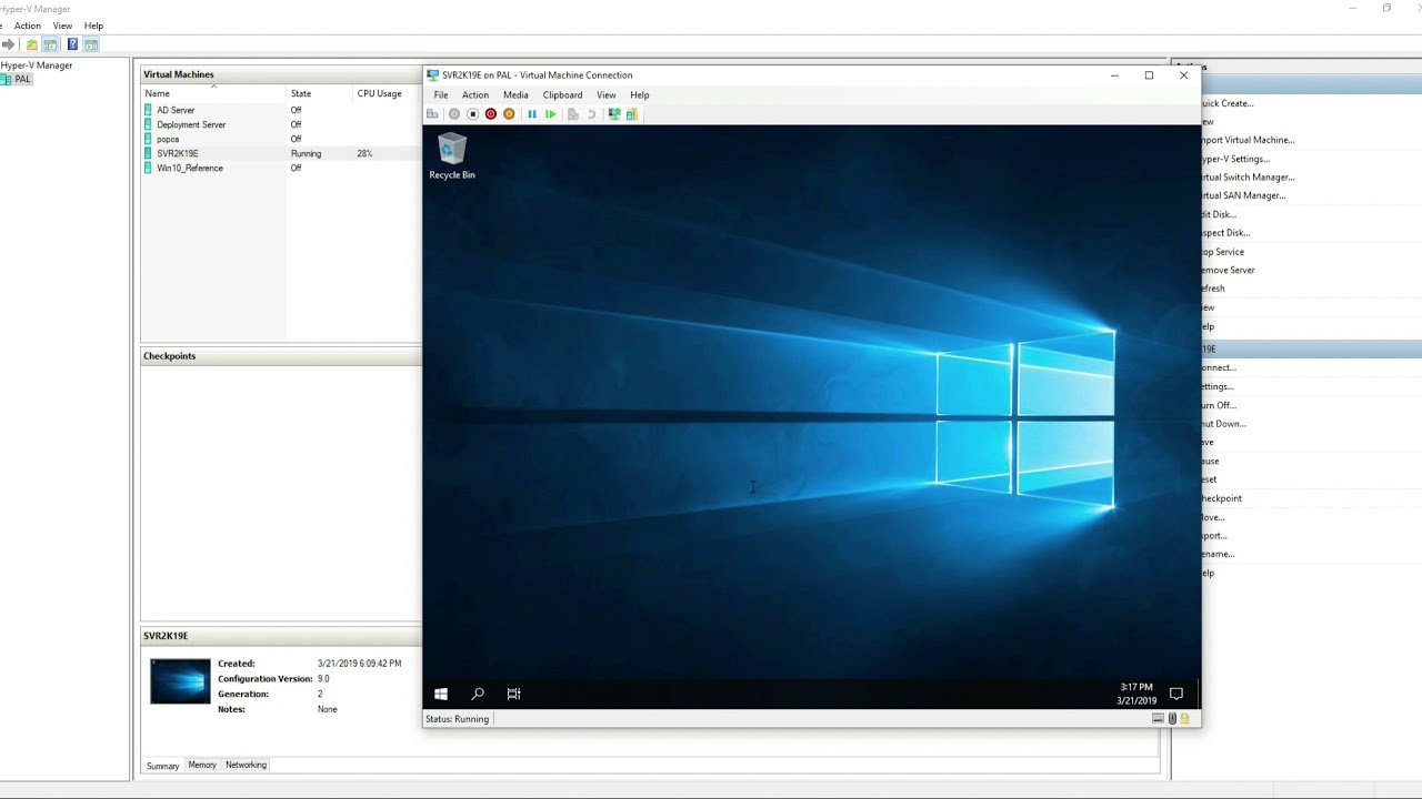 Server 2019 Essentials Install