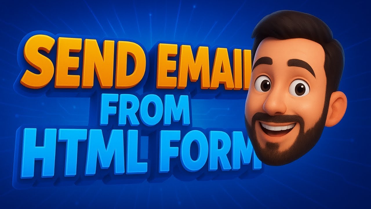How to Send Email from HTML Contact Form Easily (2026) | EmailJS