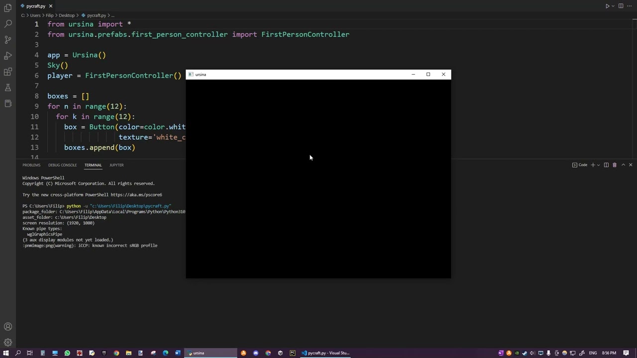 #shorts #programming #python Minecraft, in python , using only 25 lines of code!!!