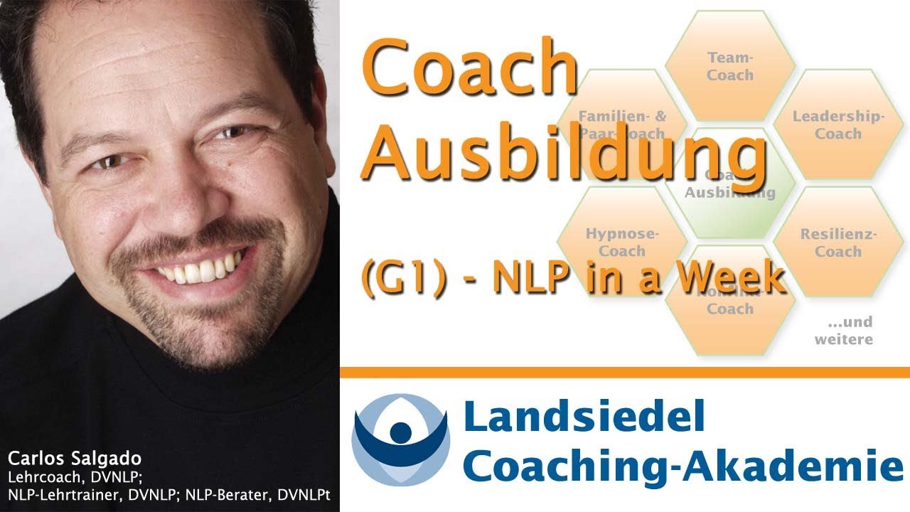 Coaching Grundlagen Module | (G1) - NLP in a Week - | Landsiedel NLP Training