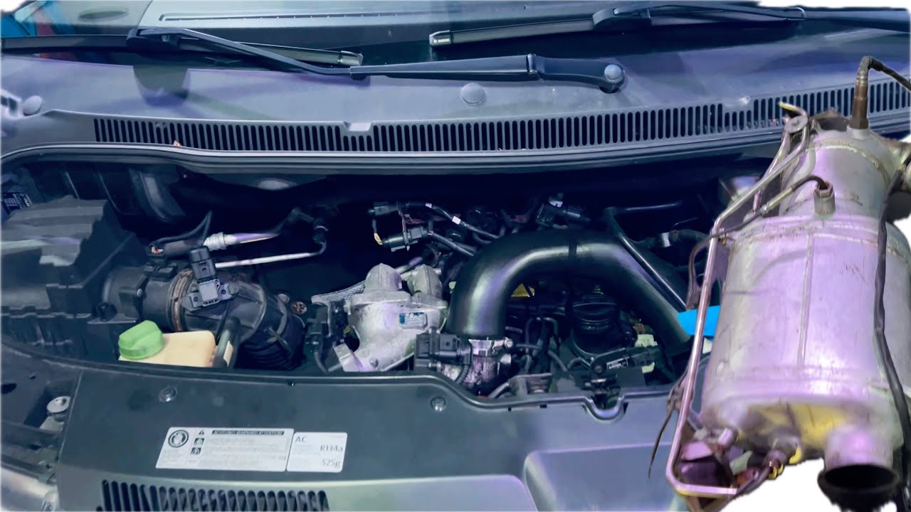 VW transporter 5/5.1/6/6.1 BiTDI DPF Removal Guide