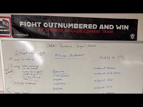 Demystifying MDMP to Fight Outnumbered and Win by Colonel Craig Broyles