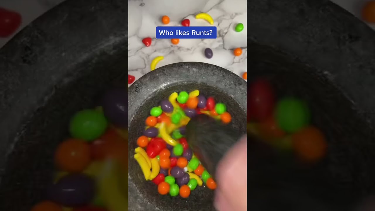 Crushing Runts #shorts #candy