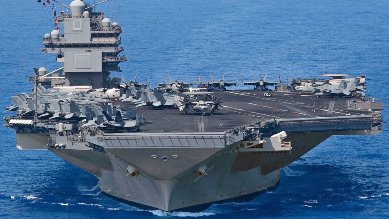 The World's Largest Aircraft Carrier: USS Gerald R. Ford (CVN 78)