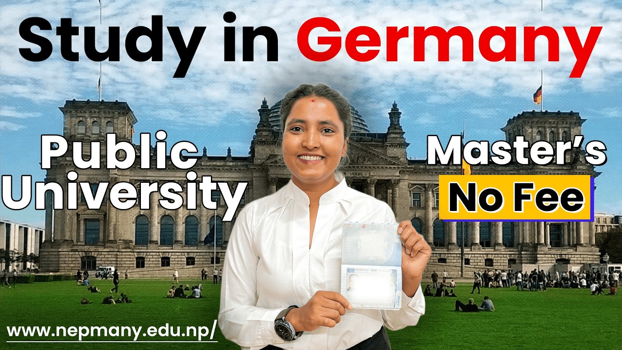 Germany Study Visa 2025 🇩🇪 | Step-by-Step Guide from Nepal Uni-Assist, Visa, Blocked Account)