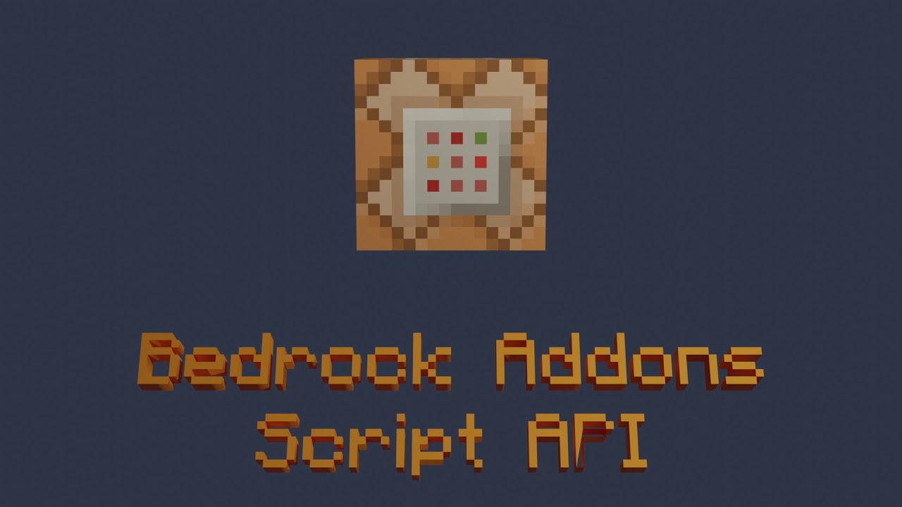 Addon Tutorial: Script API Basics
