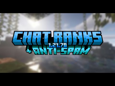 MCBE: Chat Ranks + Anti-Spam Add-on Showcase