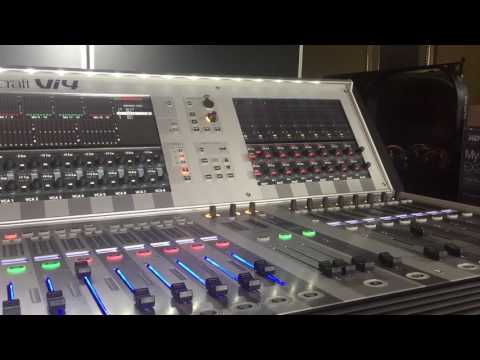 Soundcraft Vi4 Mixer Console - Professional Audio Mixing & Music Gear