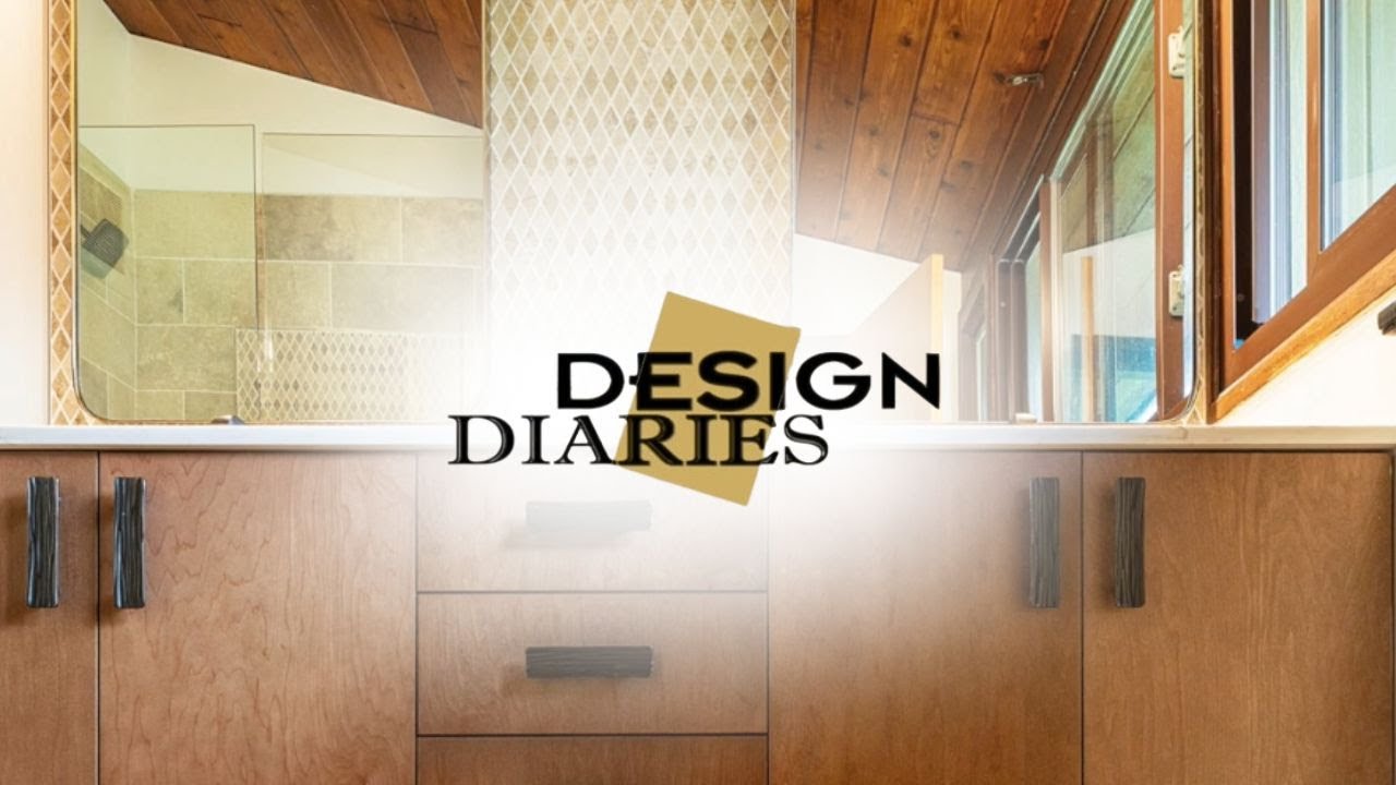 Design Diaries | Stunning Travertine Tiles with Warm Tones & Versailles Pattern