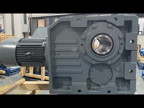 EKA 187 helical bevel gear motor