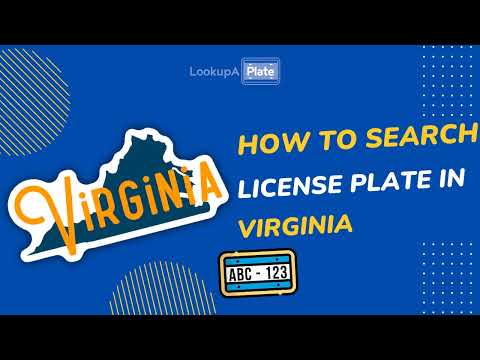 Virginia License Plate Search [Guide] + Report Bad Drivers