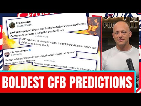 Boldest CFB Predictions Of 2025 - Josh Pate Cut