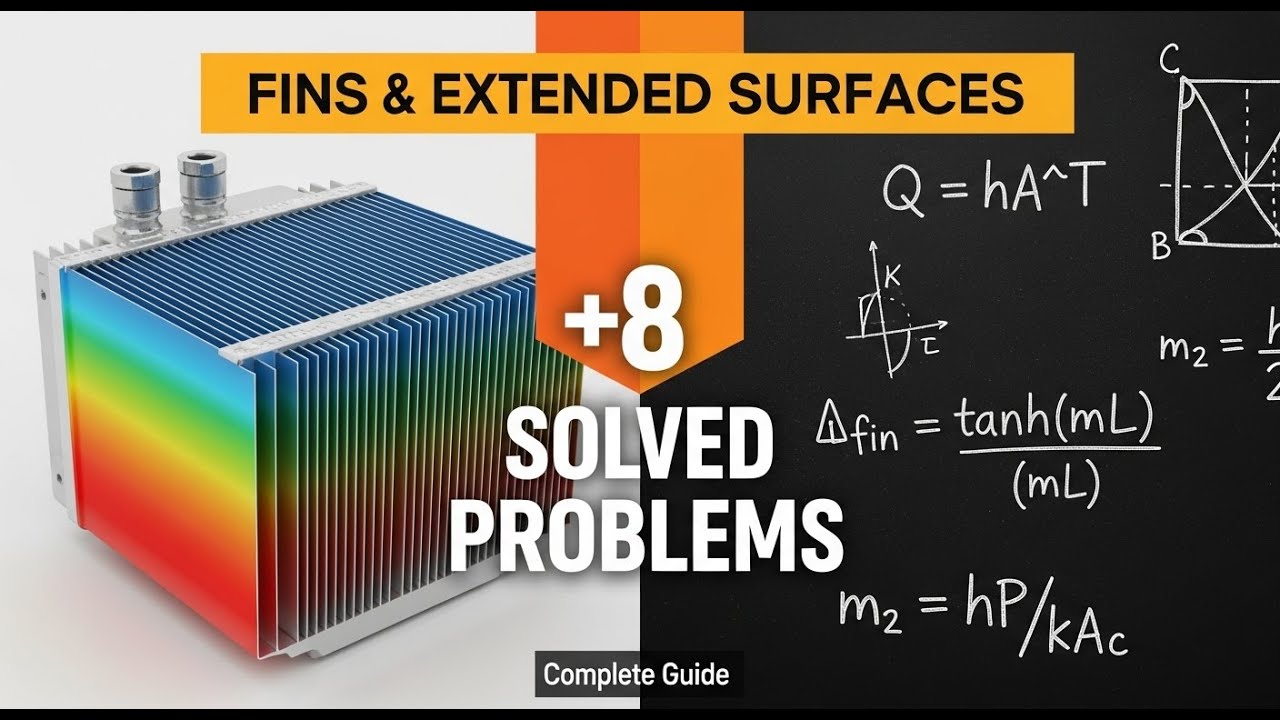 Master Heat Transfer Through Extended Surfaces: 8 Problems Solved (Complete Guide)