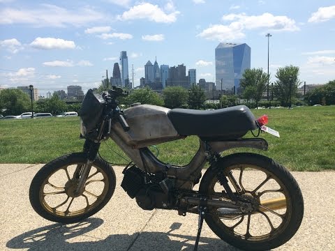 University City Philly Moped Ride