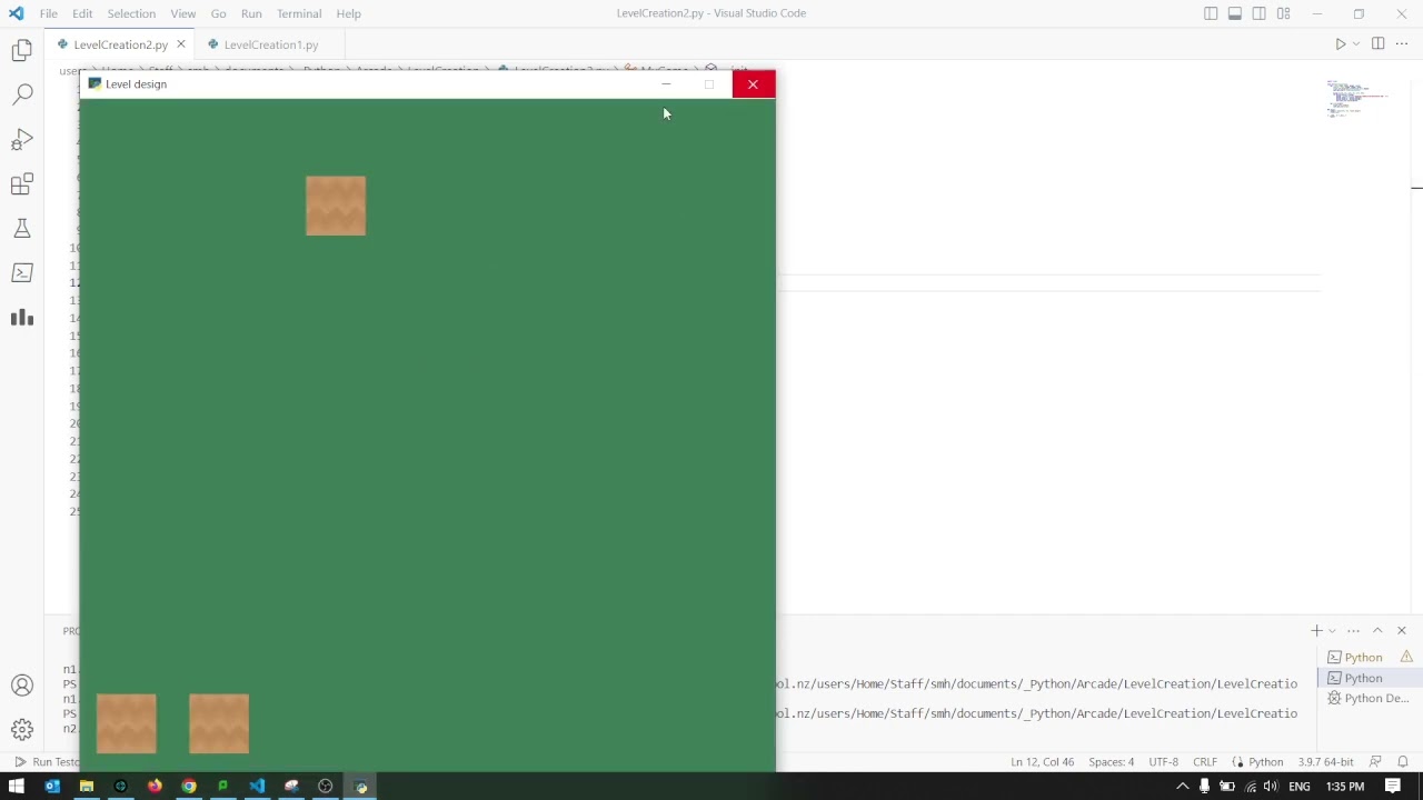 Python Arcade - set up sprites without using map editor