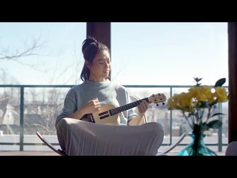 Populele U1 23" Concert Size 4 String Smart Ukulele with APP Controlled LED Light Bluetooth