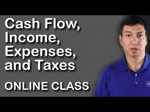 Cash Flow, Income, Expenses and Taxes | SBEP Finance Class