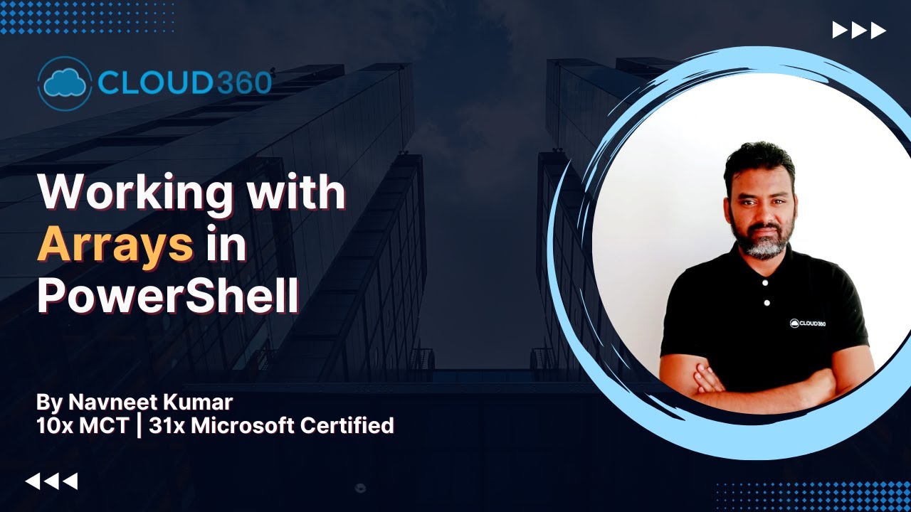 Working with Arrays in PowerShell | PowerShell Array Tutorial for Beginners