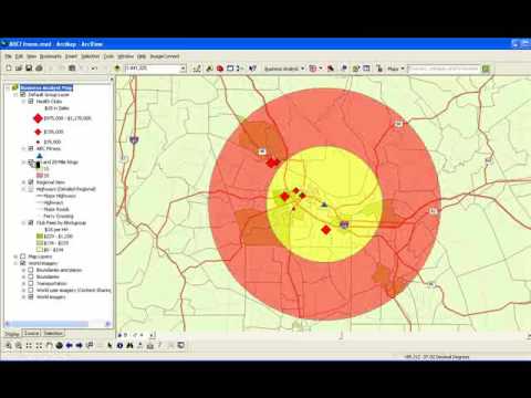 Business GIS for Entrepreneurs 2: Trade Area Analysis and Site Selection