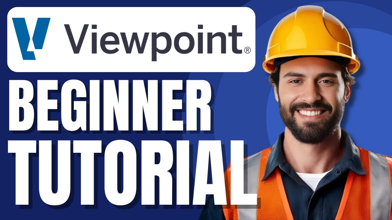Trimble Viewpoint Construction Software Training | Newbie Tutorial