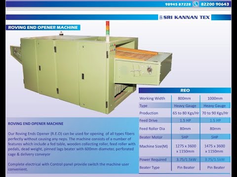 Cotton Cleaning Machine at Best Price in India