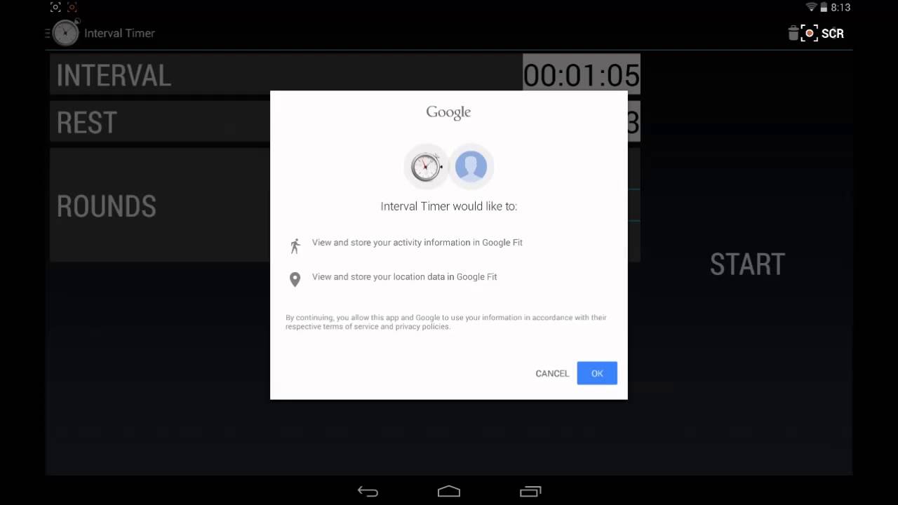 Interval Timer Android App v2.0.0