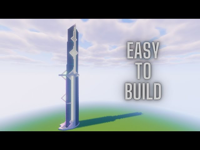 Futuristic Skyscraper v.35 Minecraft Map