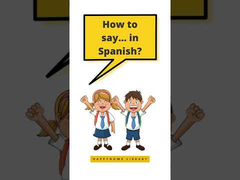 #Shorts | HOW TO SAY 'GRANDCHILDREN' IN SPANISH? (SPANISH VOCABULARY) | HAPPYHOMELIBRARY