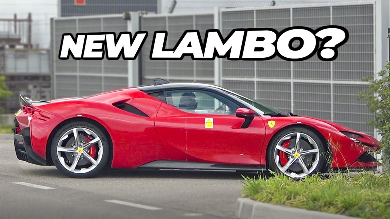 Lamborghini Buys Ferrari SF90, Drives It Around the Factory to Learn ...