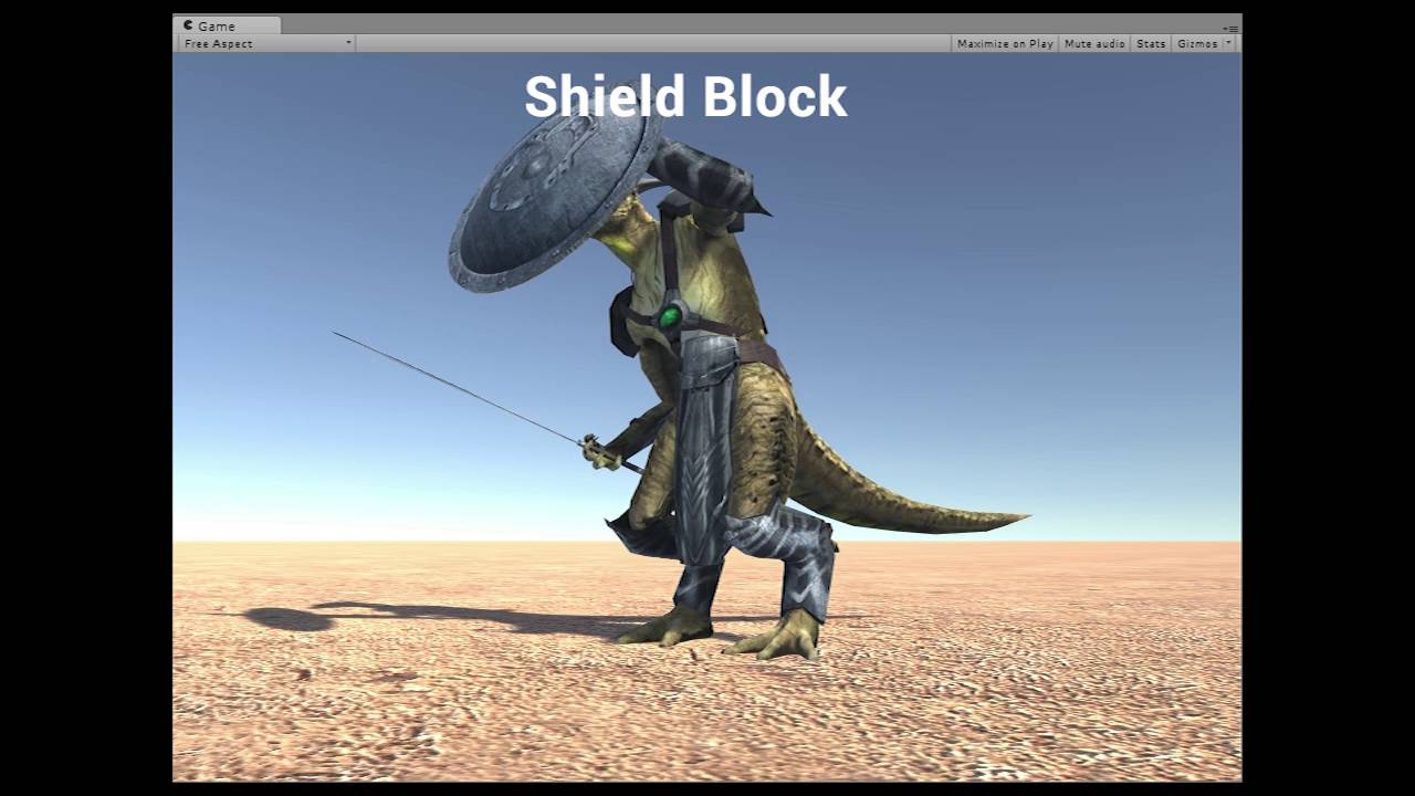 Fantasy RPG Lizard Warrior
