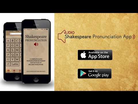 Audio Shakespeare Pronunciation App