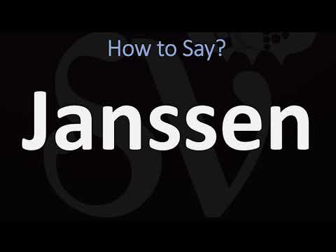 How to Pronounce Janssen? (CORRECTLY)
