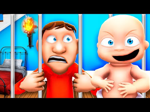 Baby LOCKS Daddy in PRISON for 24 Hours…